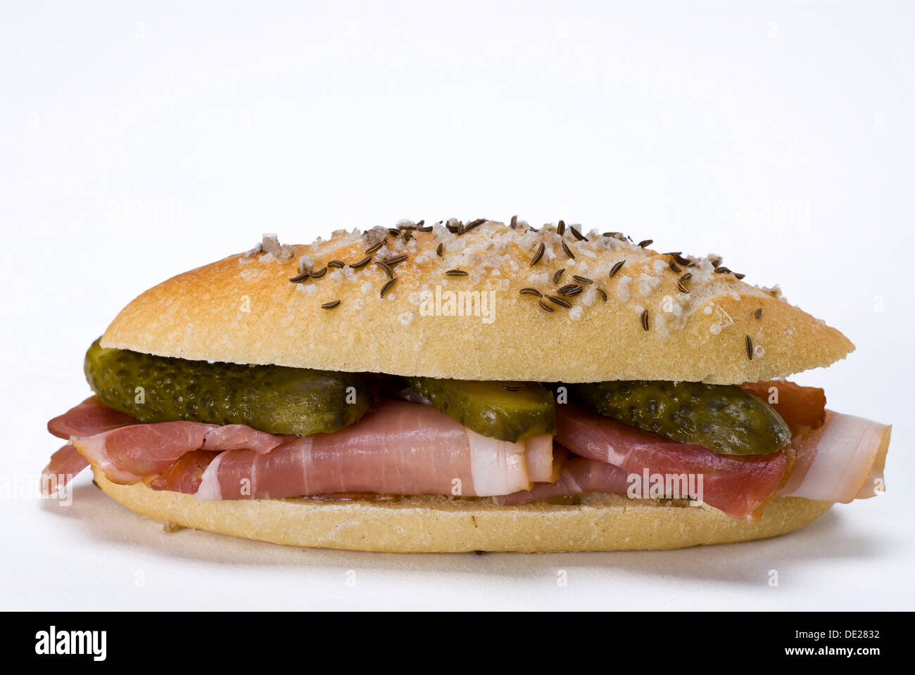 Ham roll hi-res stock photography and images - Alamy