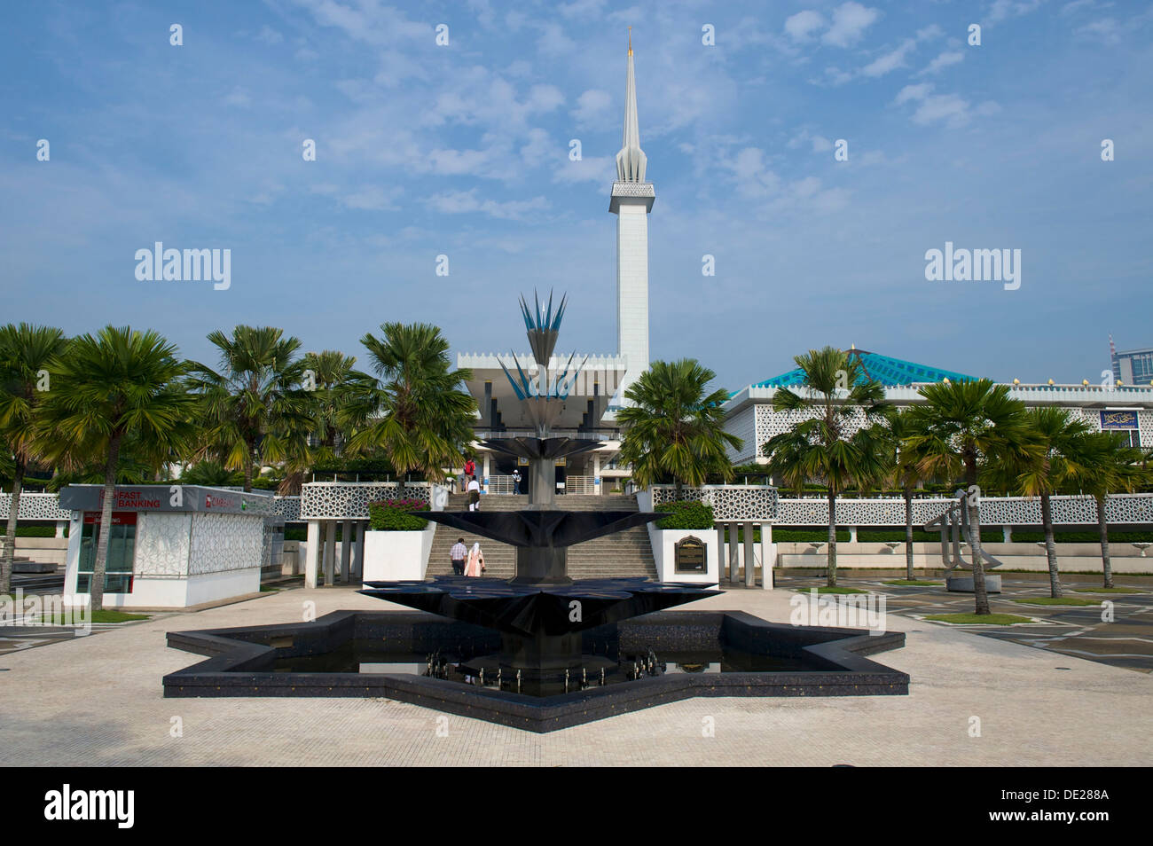 National mosque, Masjid Negara, Kuala Lumpur, Malaysia, Southeast Asia ...