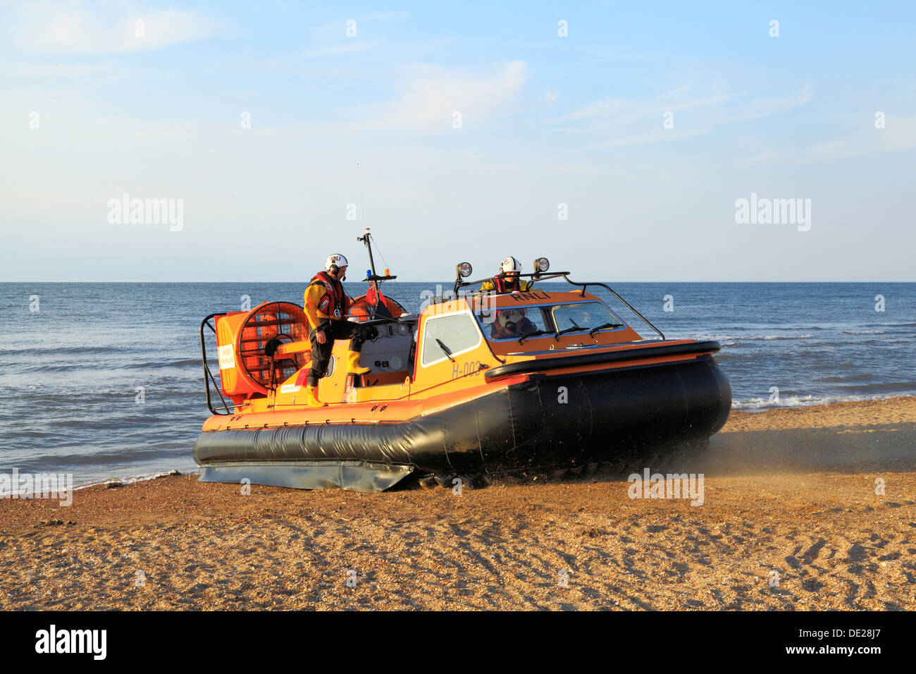 Inshore hovercraft lifeboat, RNLI, Hunstanton Norfolk 'Hunstanton Flyer ...