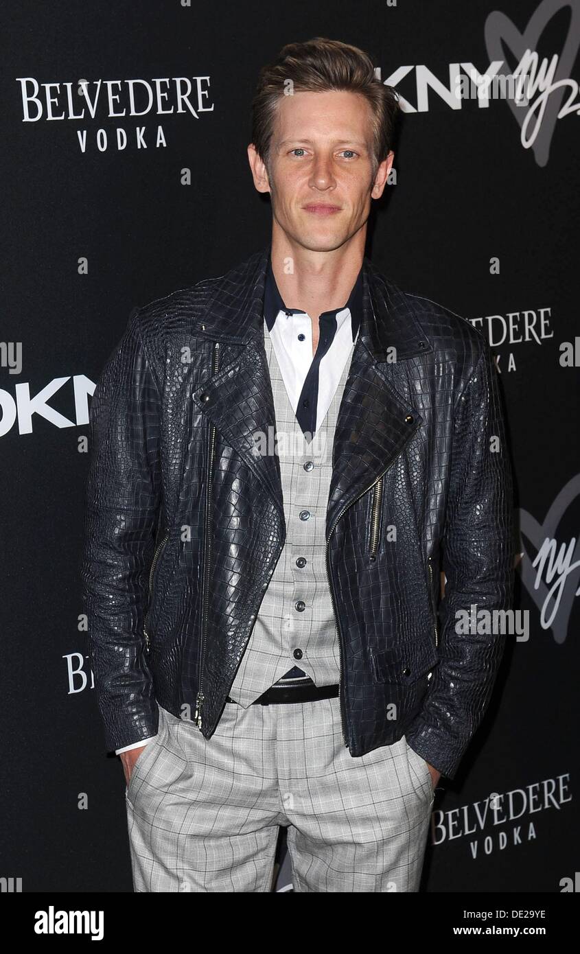New York, NY. 9th Sep, 2013. Gabriel Mann at arrivals for DKNY's 25th ...