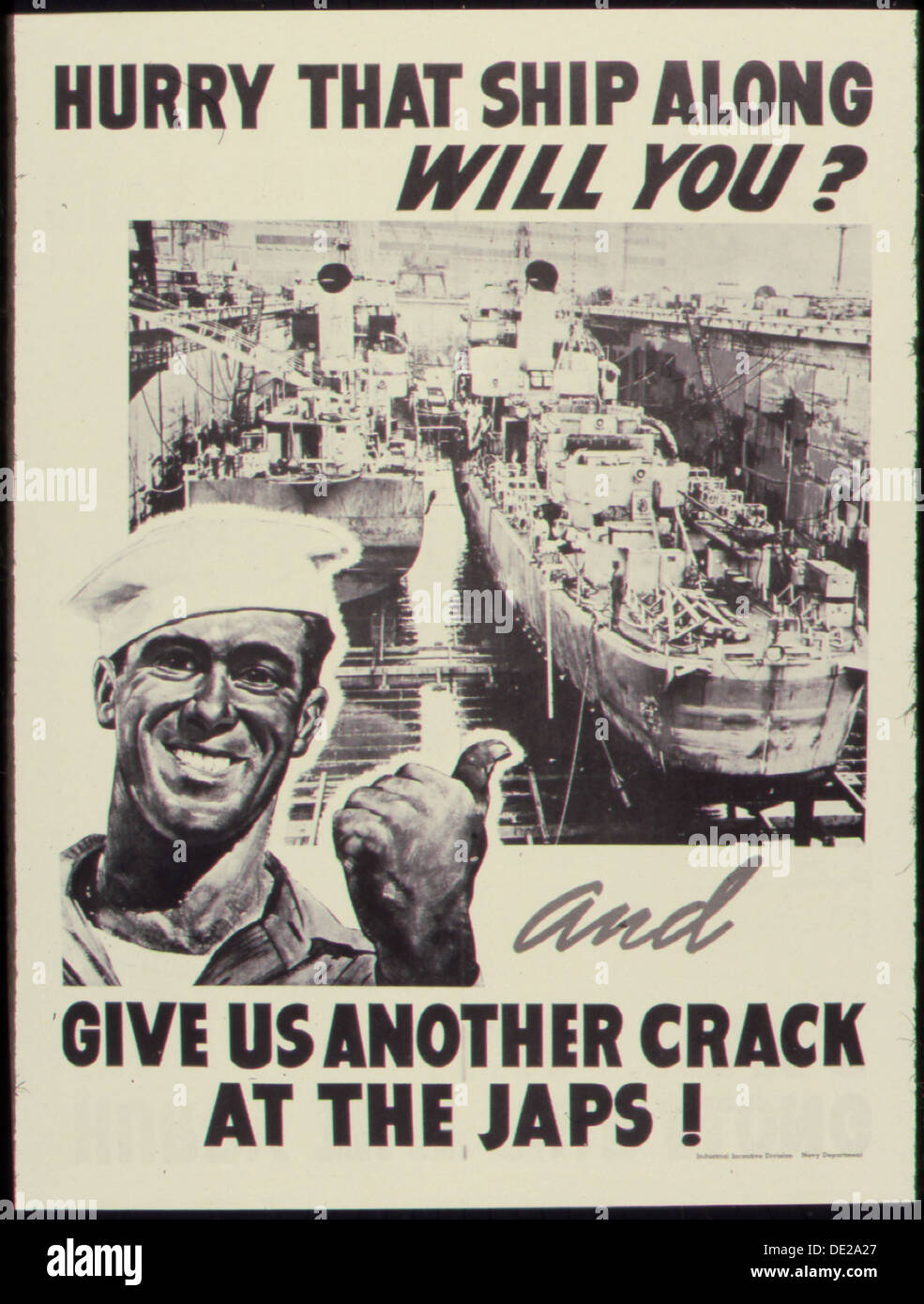 This World War II propaganda poster emphasizes the urgency of ...