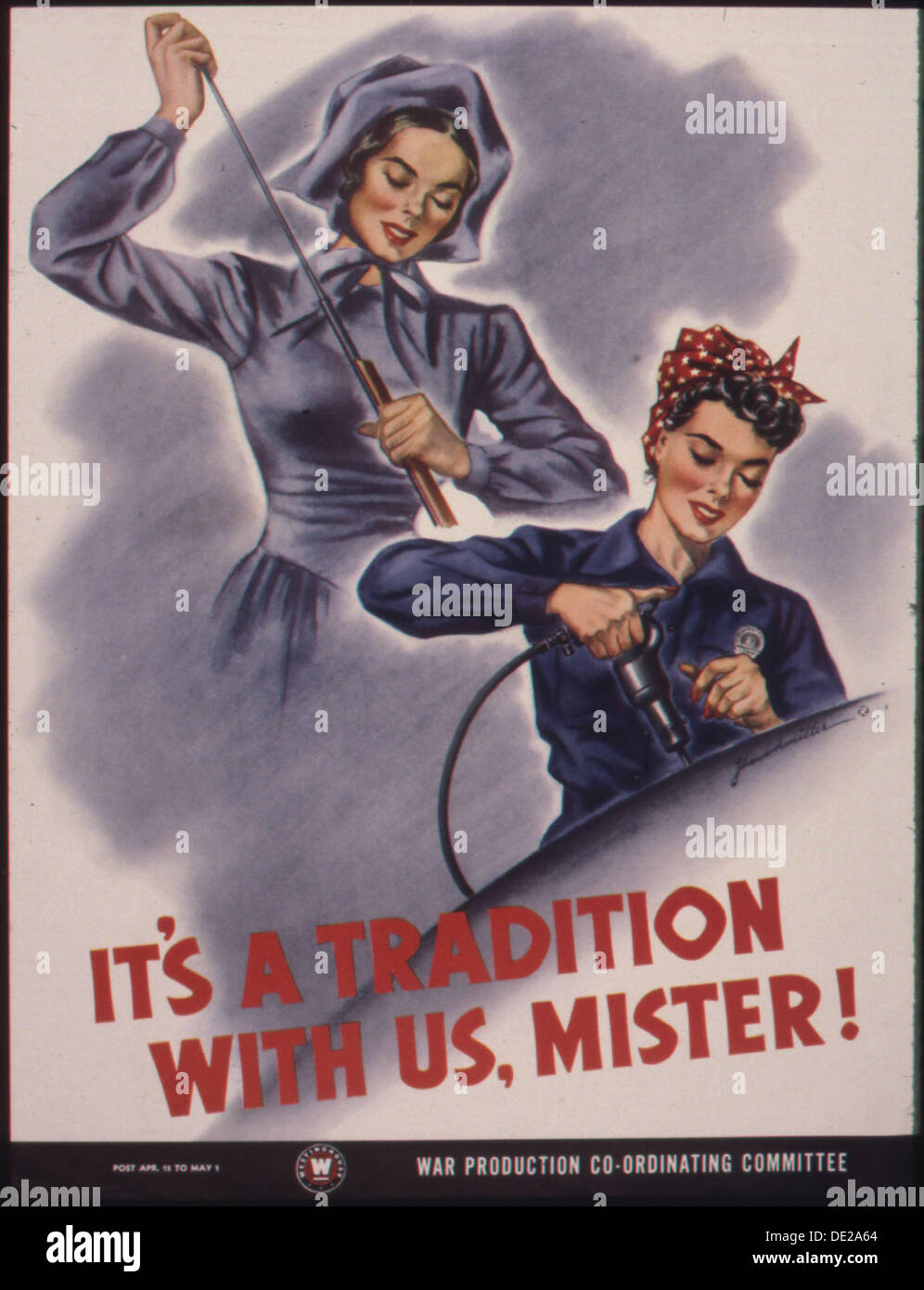 This World War II propaganda poster highlights the tradition of ...