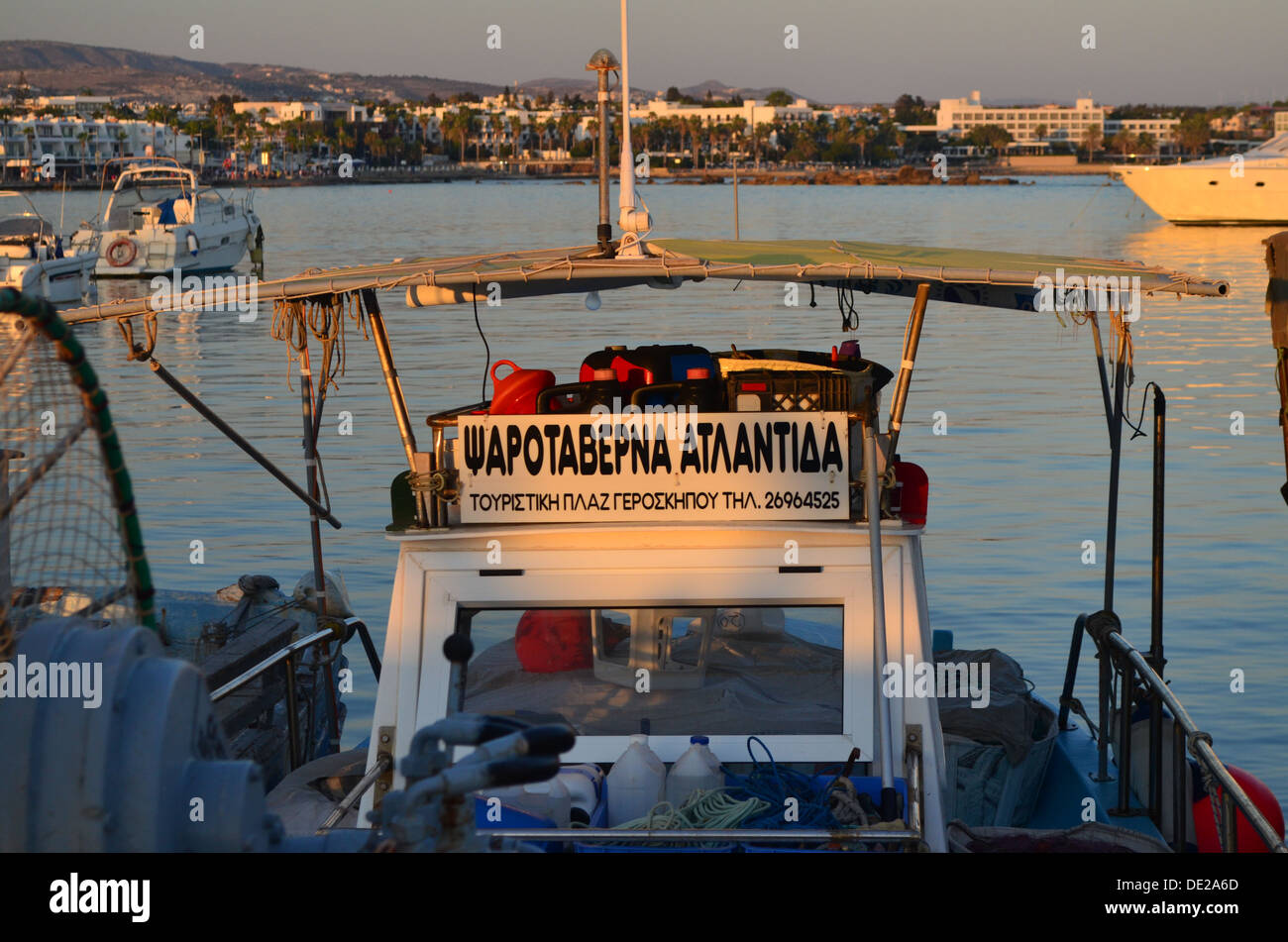 Cyprus boat hi-res stock photography and images - Alamy
