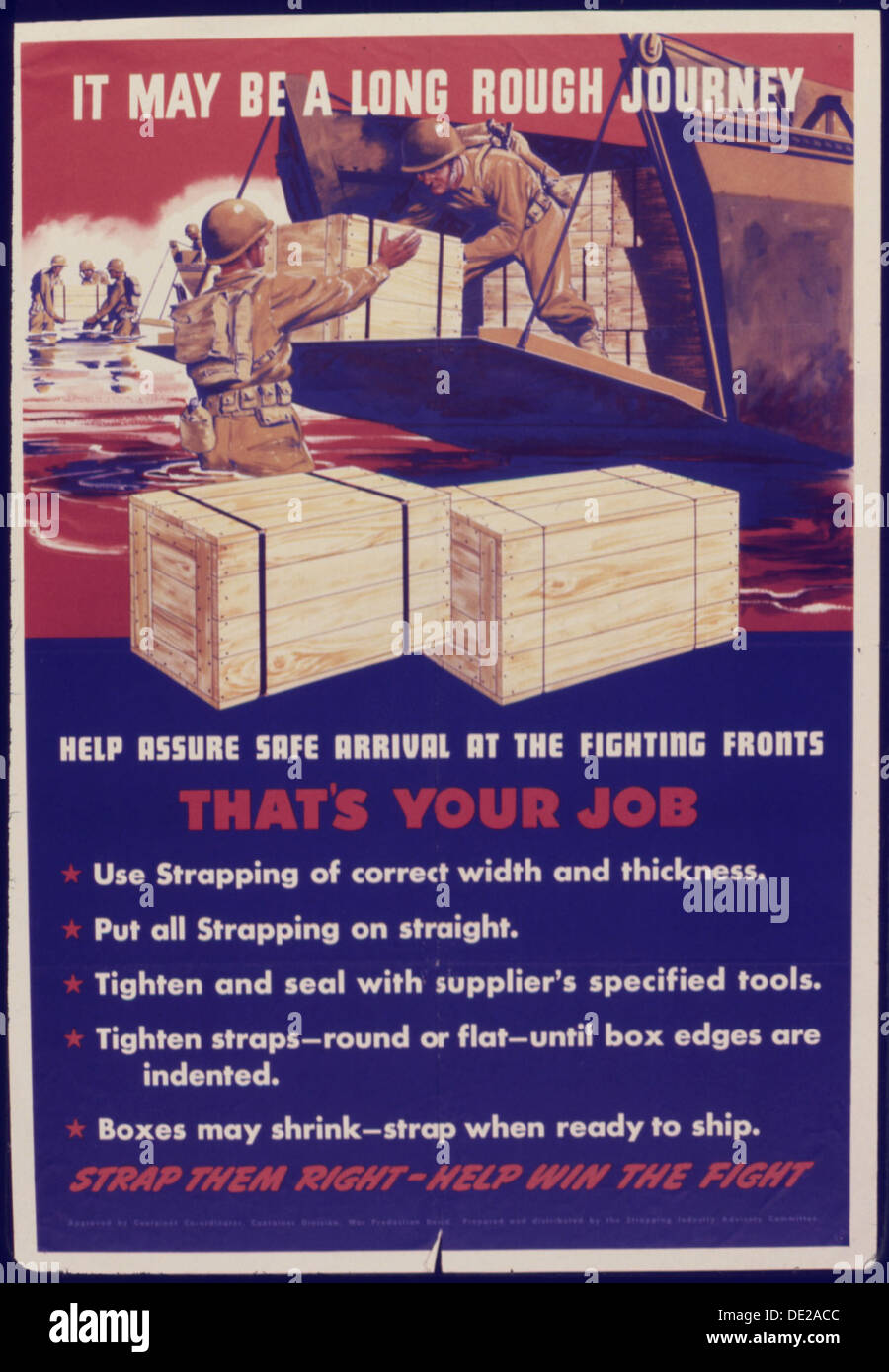 This World War II-era propaganda poster underscores the importance of ...