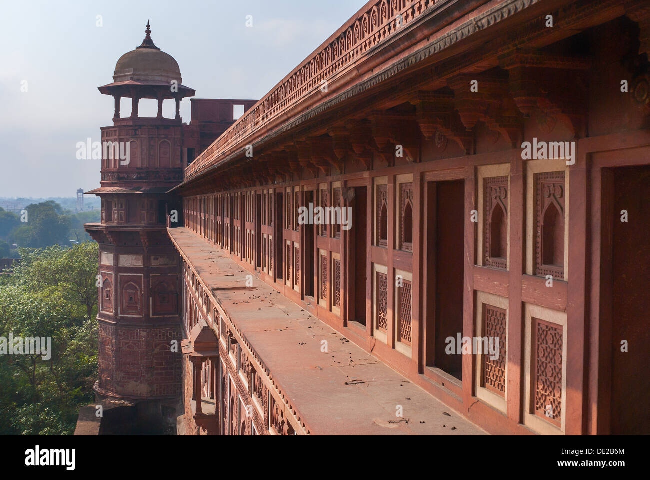 Line of bed chambers for female companions to Mughal at Agra Fort ...