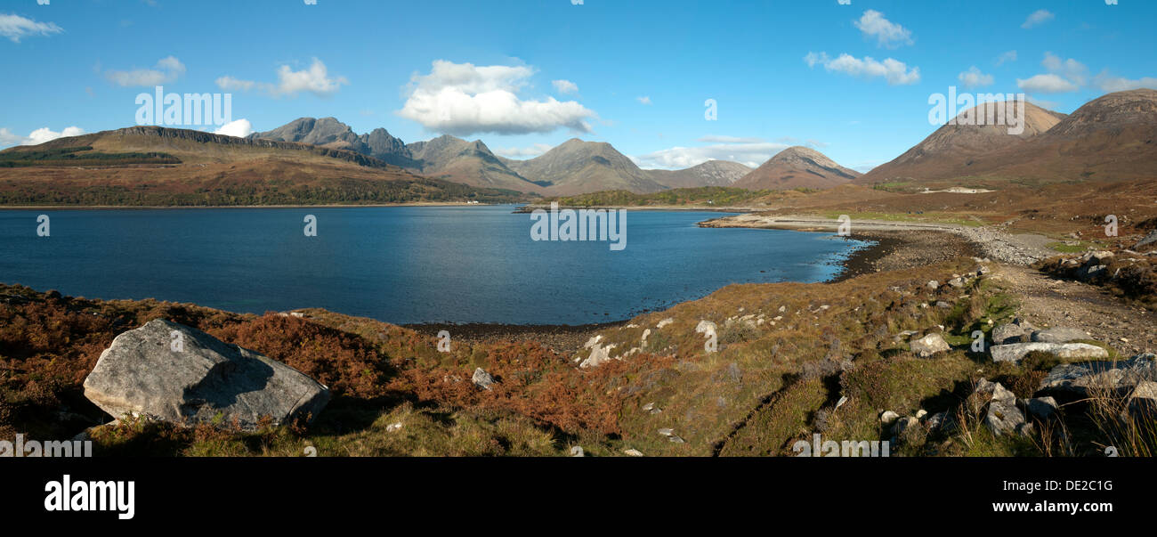 The Bla Bheinn - Clach Glas - Garbh-bheinn range and the Red Cuillins ...