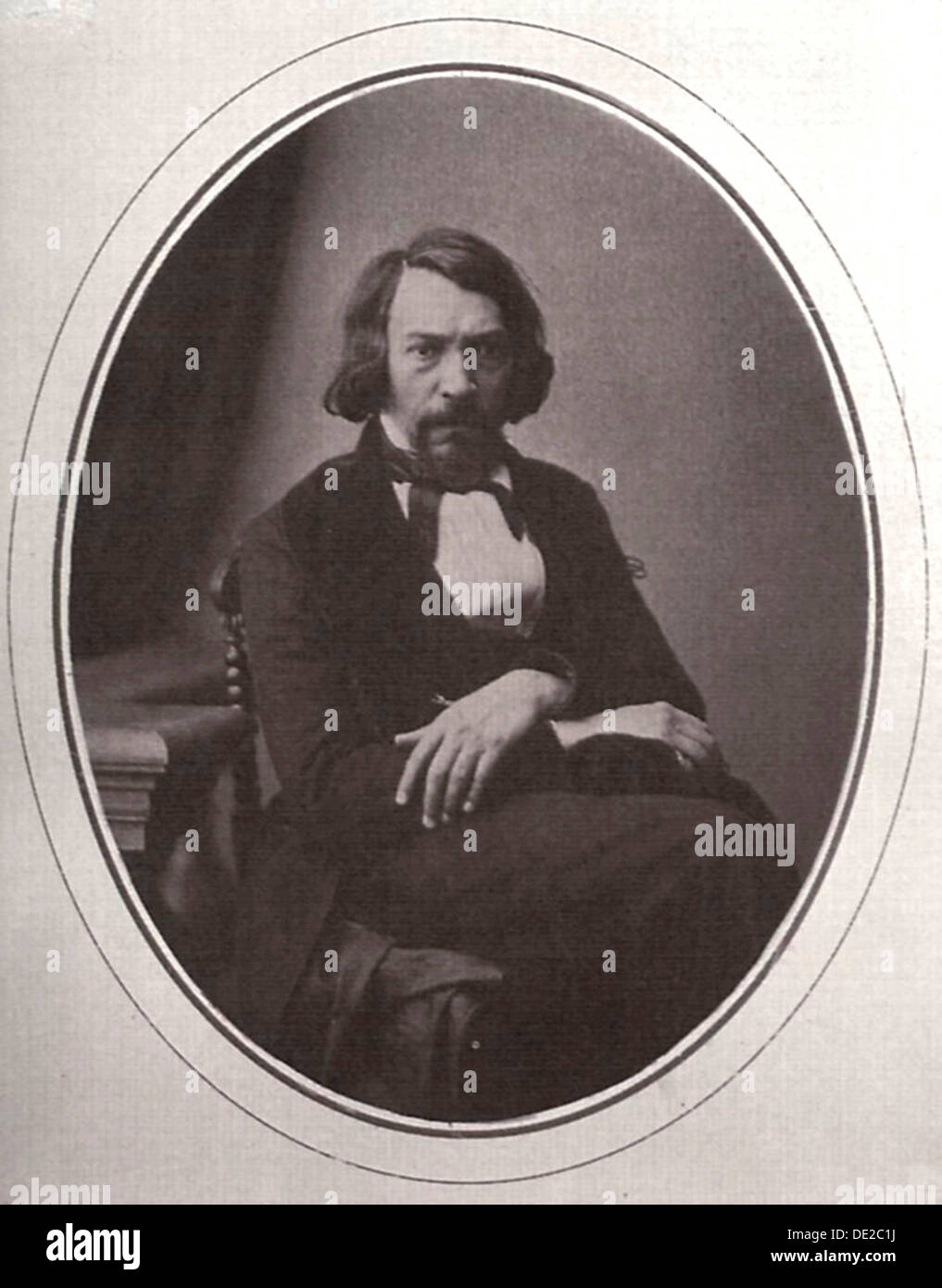 Aleksey Stepanovich Khomyakov, Russian religious poet, c1858. Artist ...