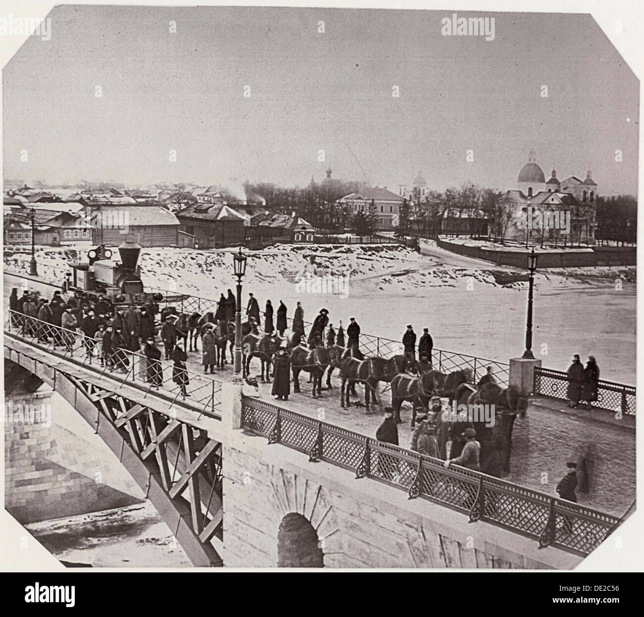 Russian first locomotive hi-res stock photography and images - Alamy