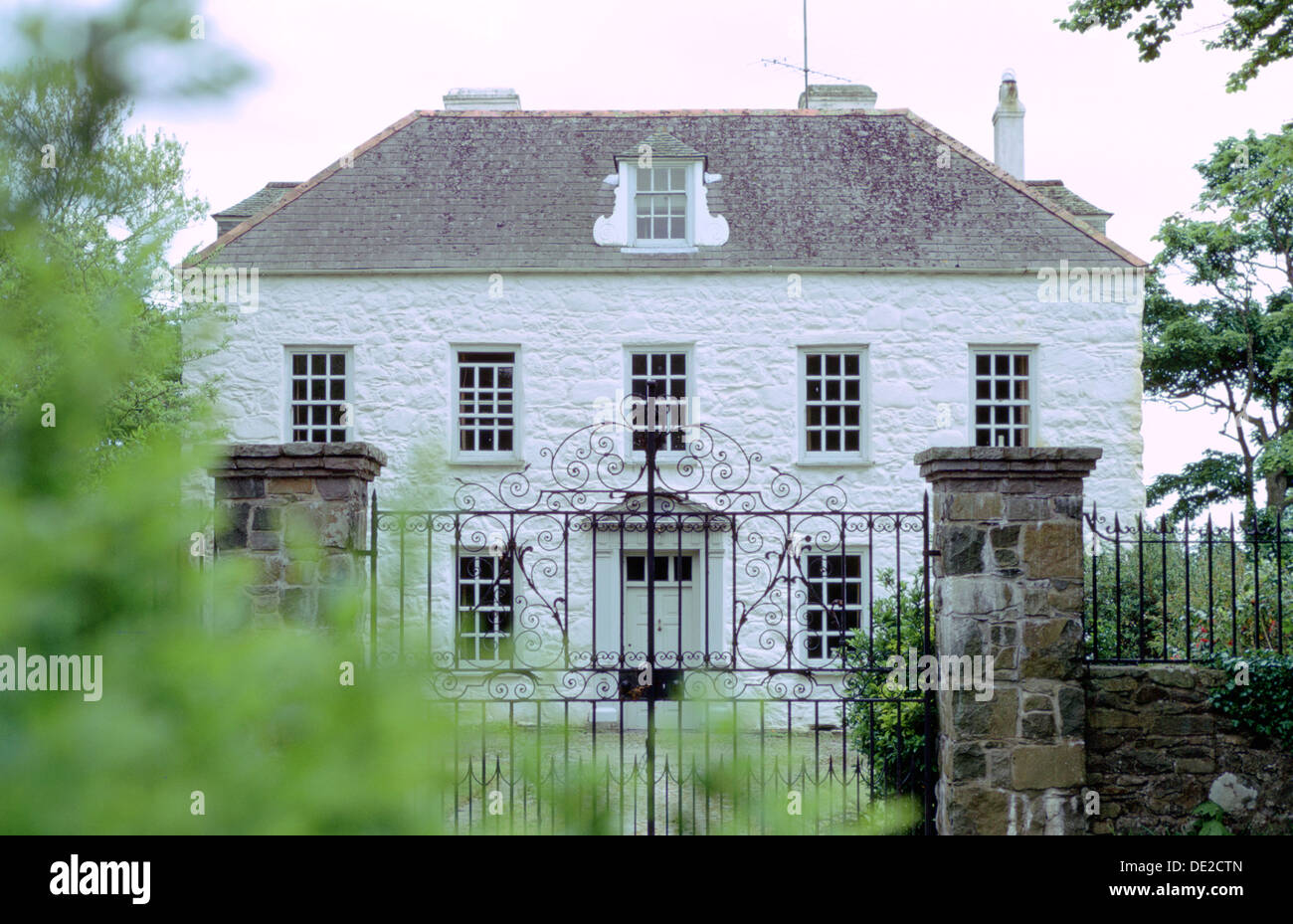 Ty Newydd, home of David Lloyd George, Llanystumdwy, Gwynedd, Wales ...