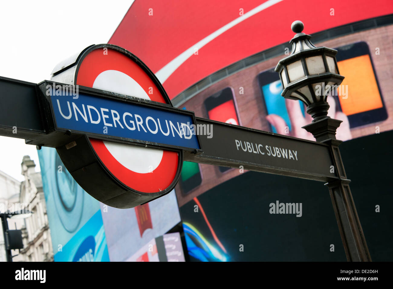 Piccadilly Circus, Underground, Subway Stock Photo - Alamy