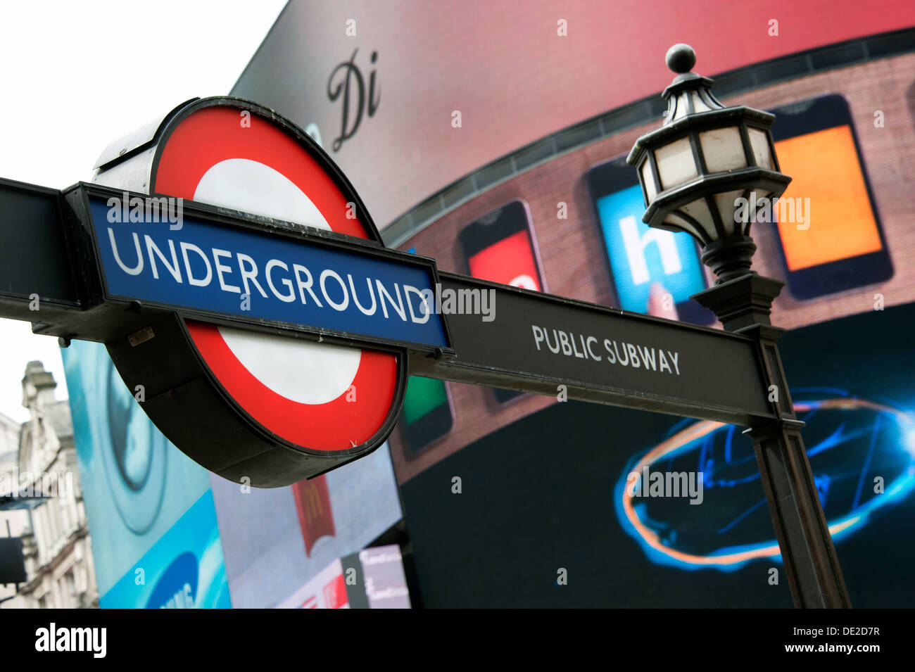 Piccadilly Circus, Underground, Subway Stock Photo - Alamy