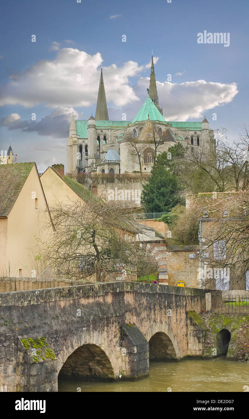 Apse chartres cathedral france hi-res stock photography and images - Alamy