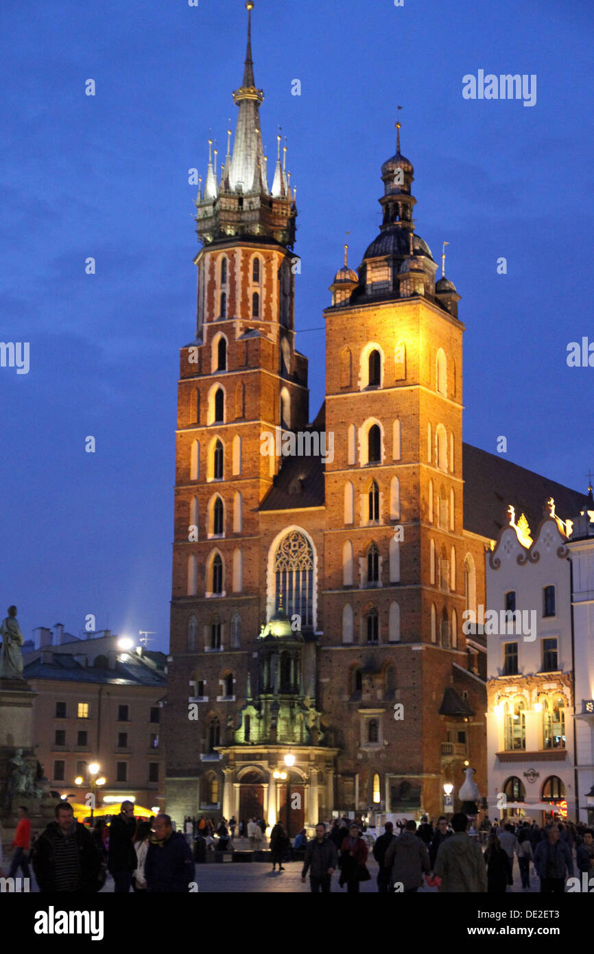The Main Square (Polish: Rynek Główny w Krakowie) is the main market ...
