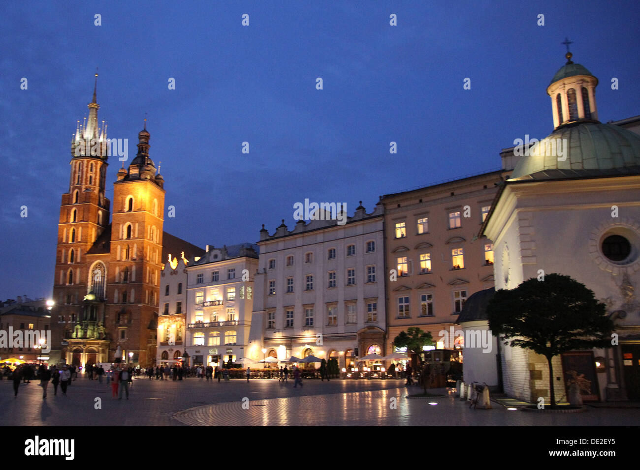 The Main Square (Polish: Rynek Główny w Krakowie) is the main market ...