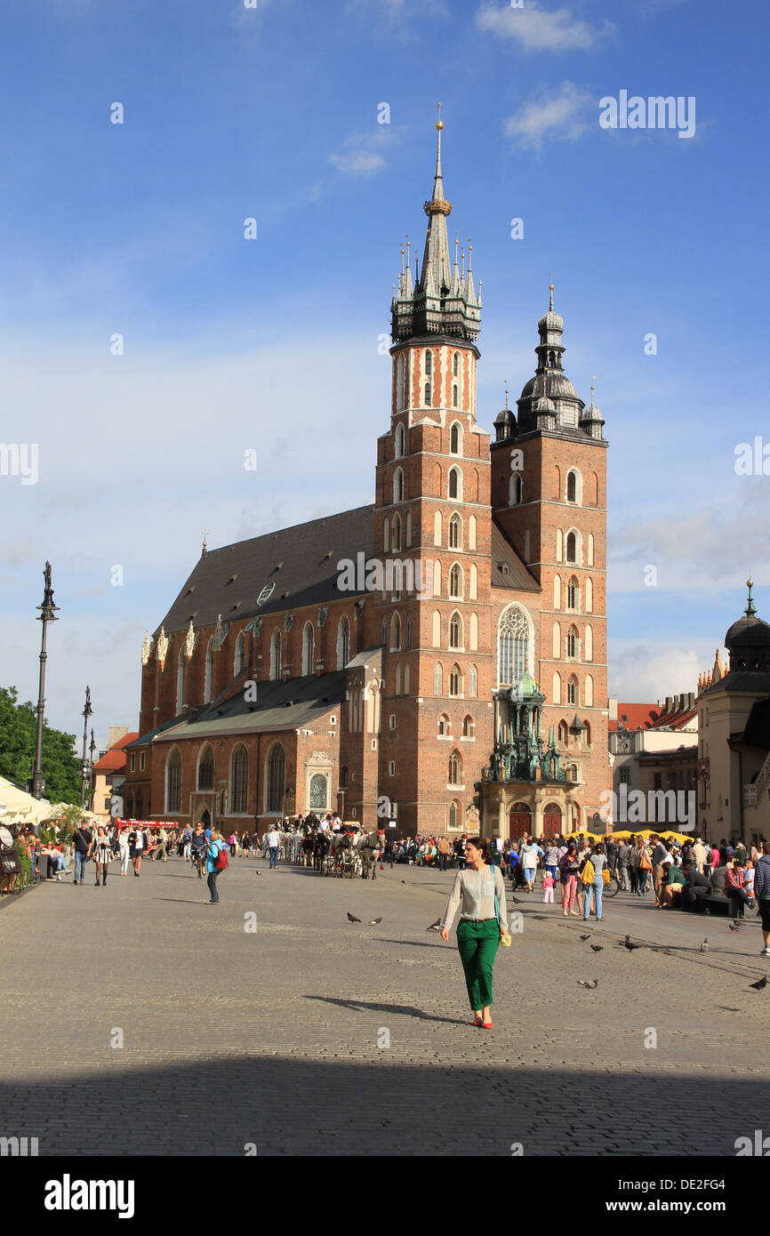 The Main Square (Polish: Rynek Główny w Krakowie) is the main market ...