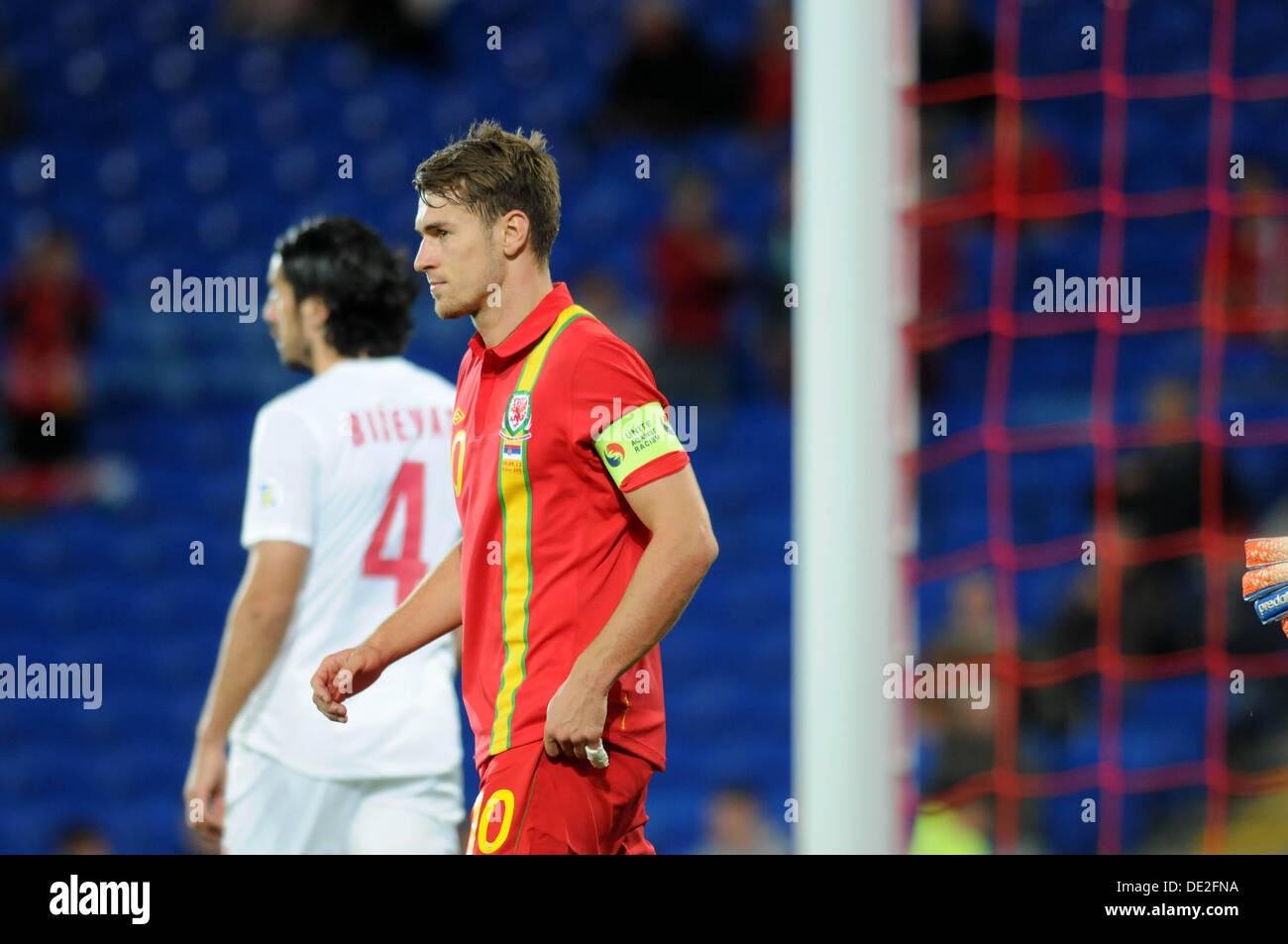Wales captain aaron ramsey hi-res stock photography and images - Alamy