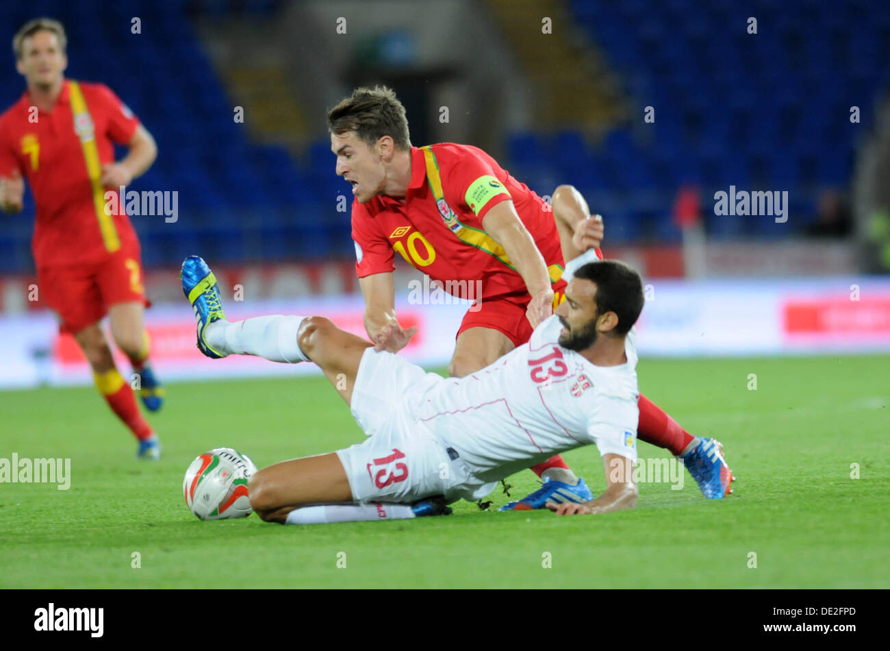 Wales captain aaron ramsey hi-res stock photography and images - Alamy
