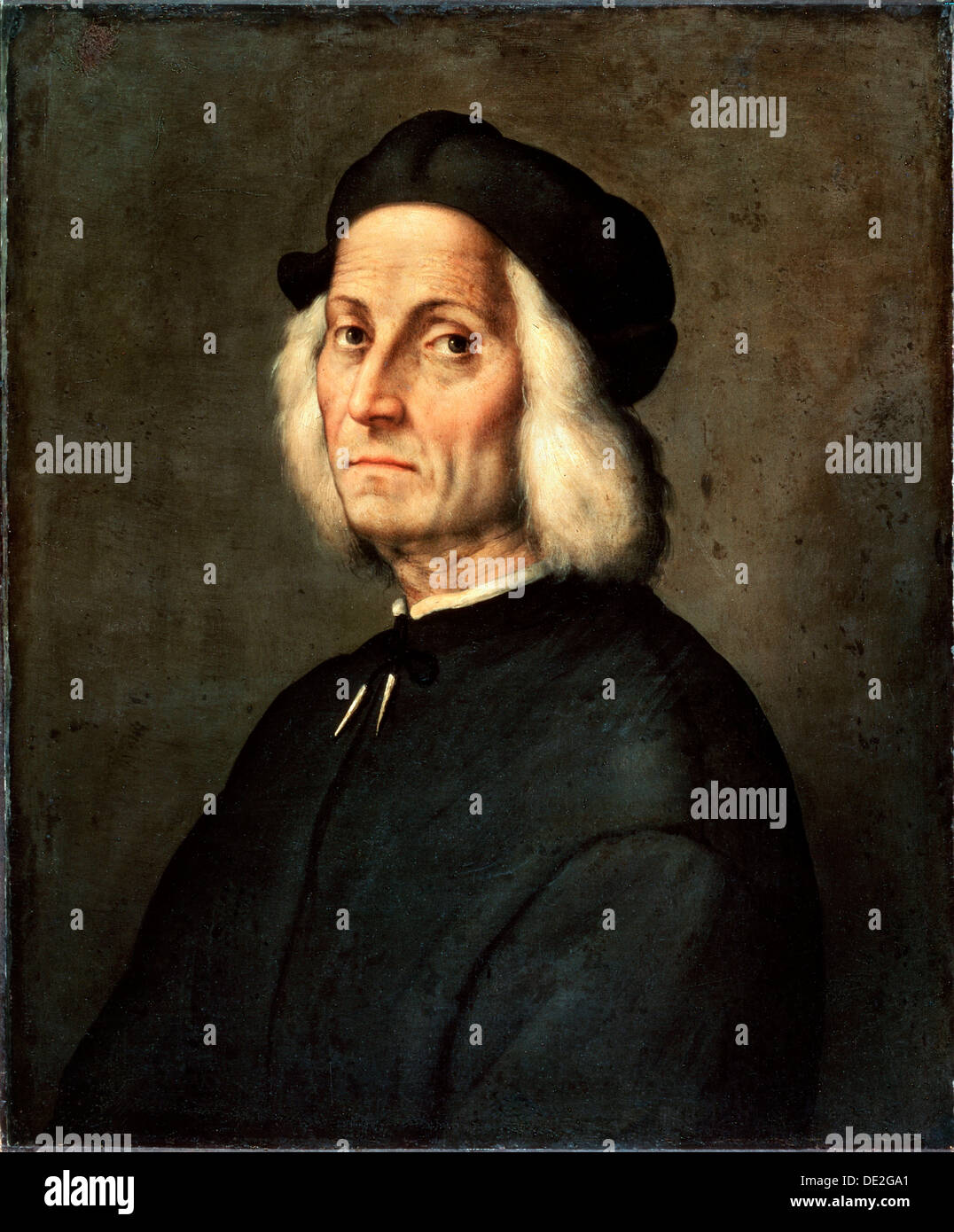 'Portrait of an Old Man', 16th century. Artist: Ridolfo Ghirlandaio ...