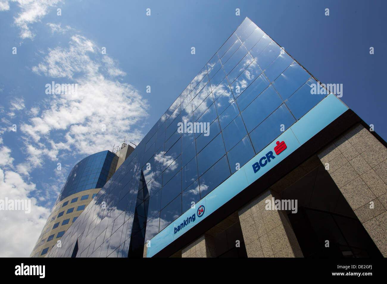 BCR Office Bank in Bucharest, Romania Stock Photo - Alamy