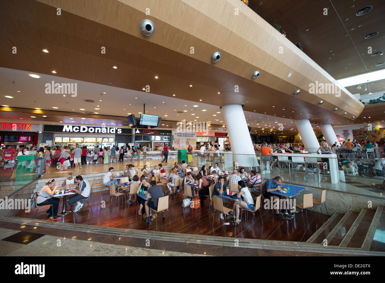 People Buying Fast Food Stock Photo - Alamy