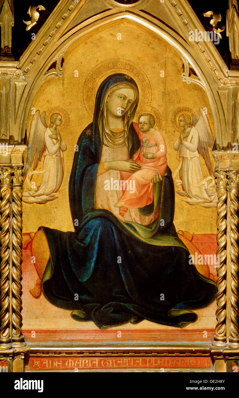 'The Virgin and Child with Angels (Madonna of Humility)', c1408-c1410 ...