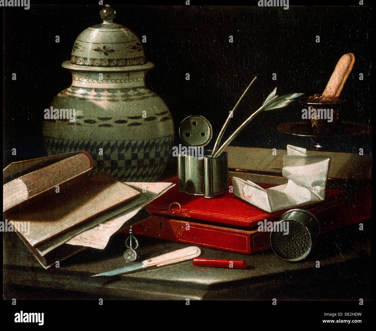 Still life 17th century writing hi-res stock photography and images - Alamy