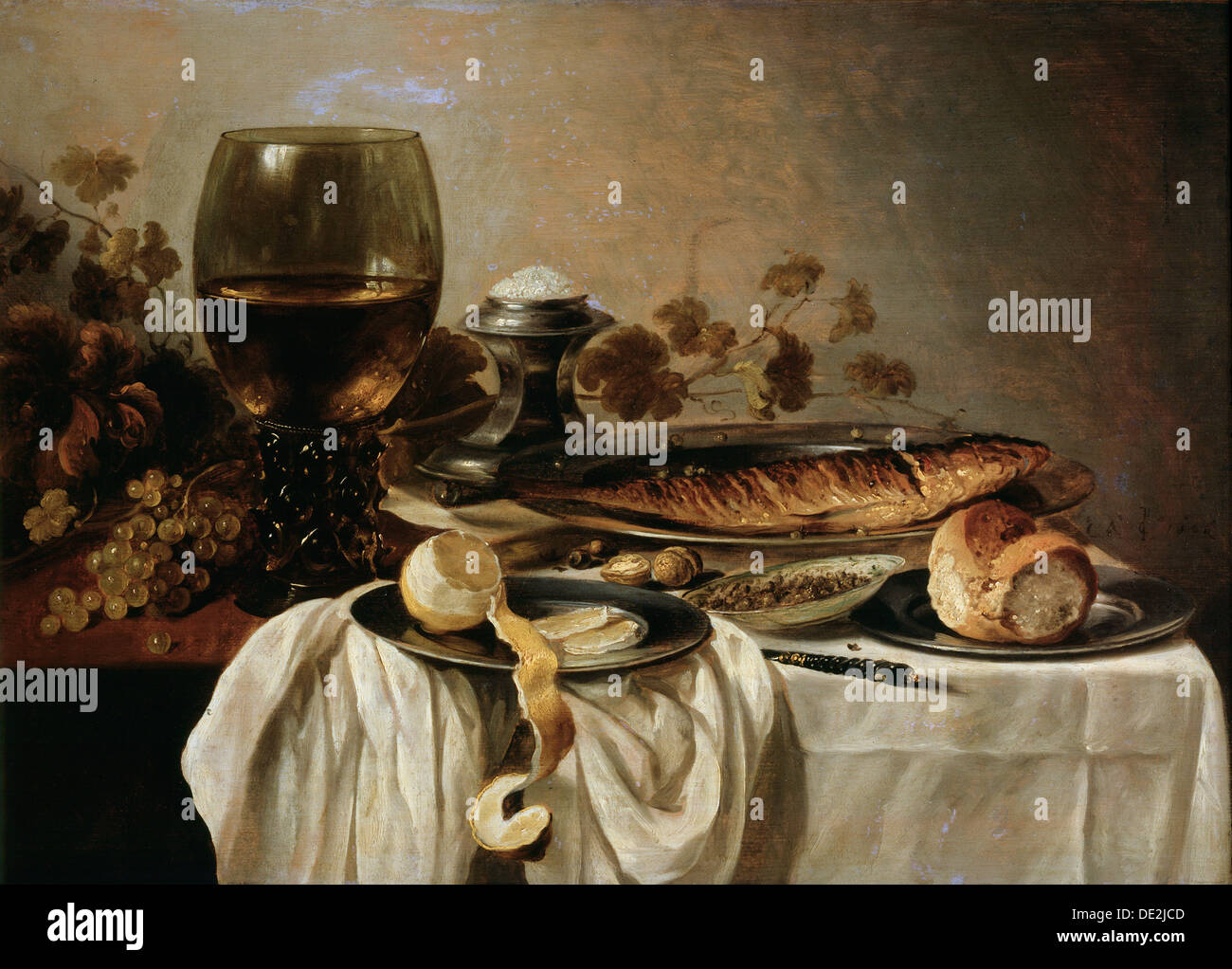 'Breakfast', 1646. Artist: Pieter Claesz Stock Photo - Alamy