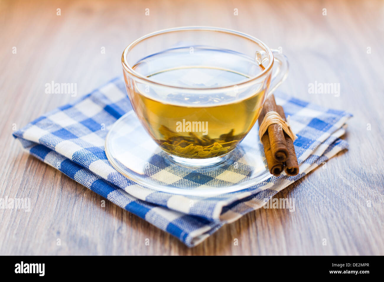 Tea cup organic leaf hi-res stock photography and images - Alamy