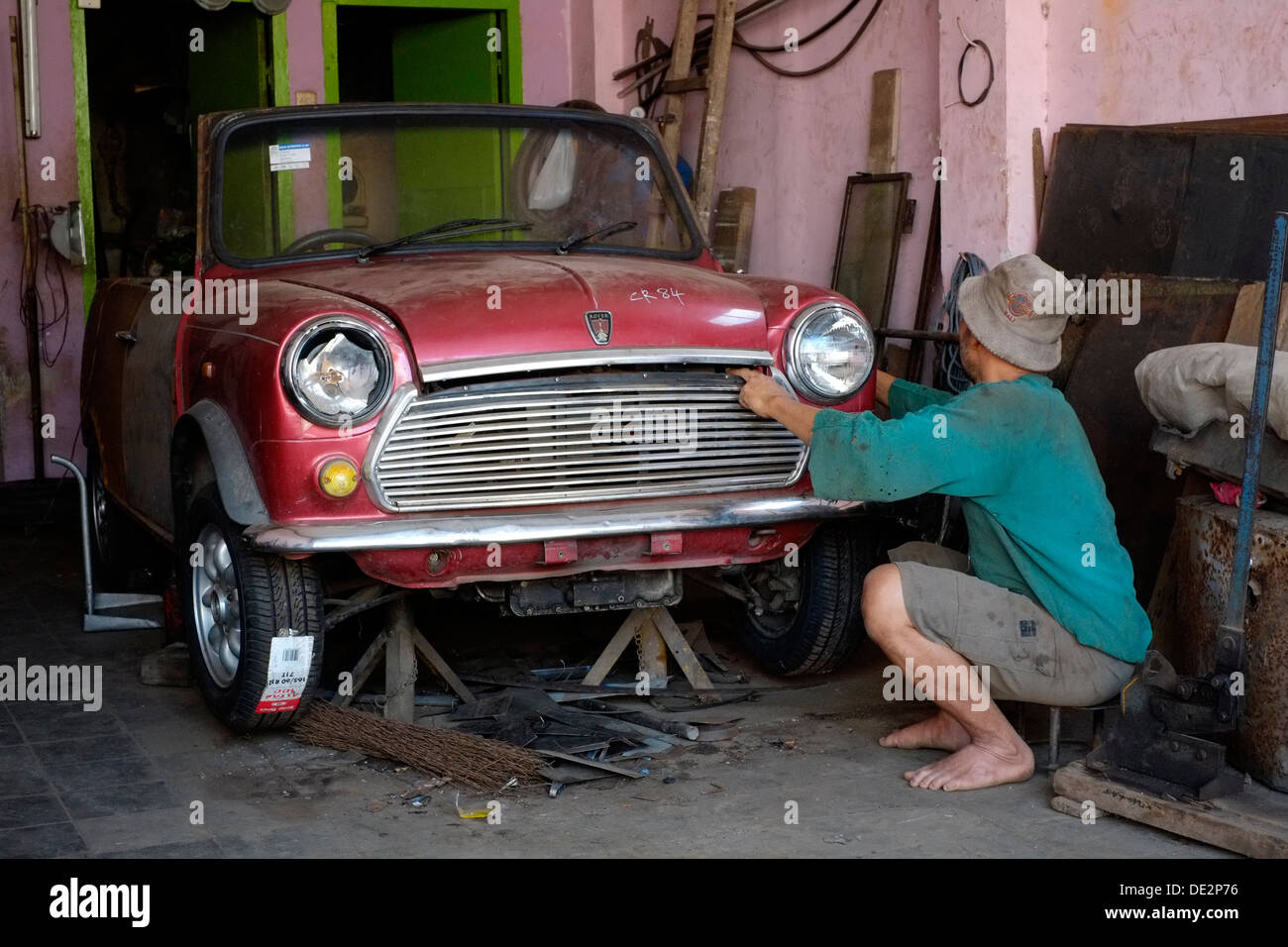 Old mini hi-res stock photography and images - Alamy