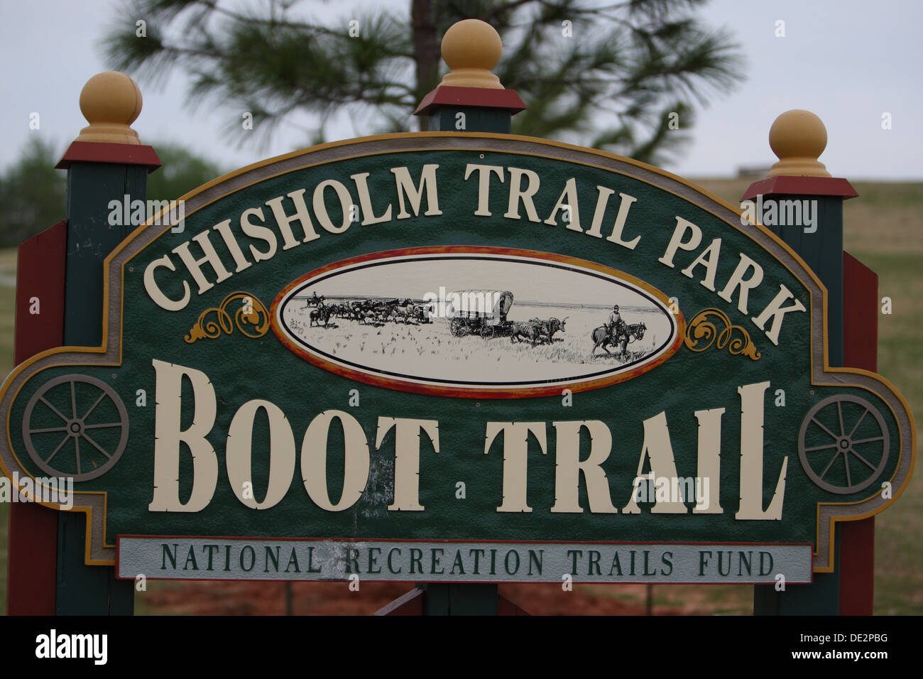 Chisholm trail hi-res stock photography and images - Alamy