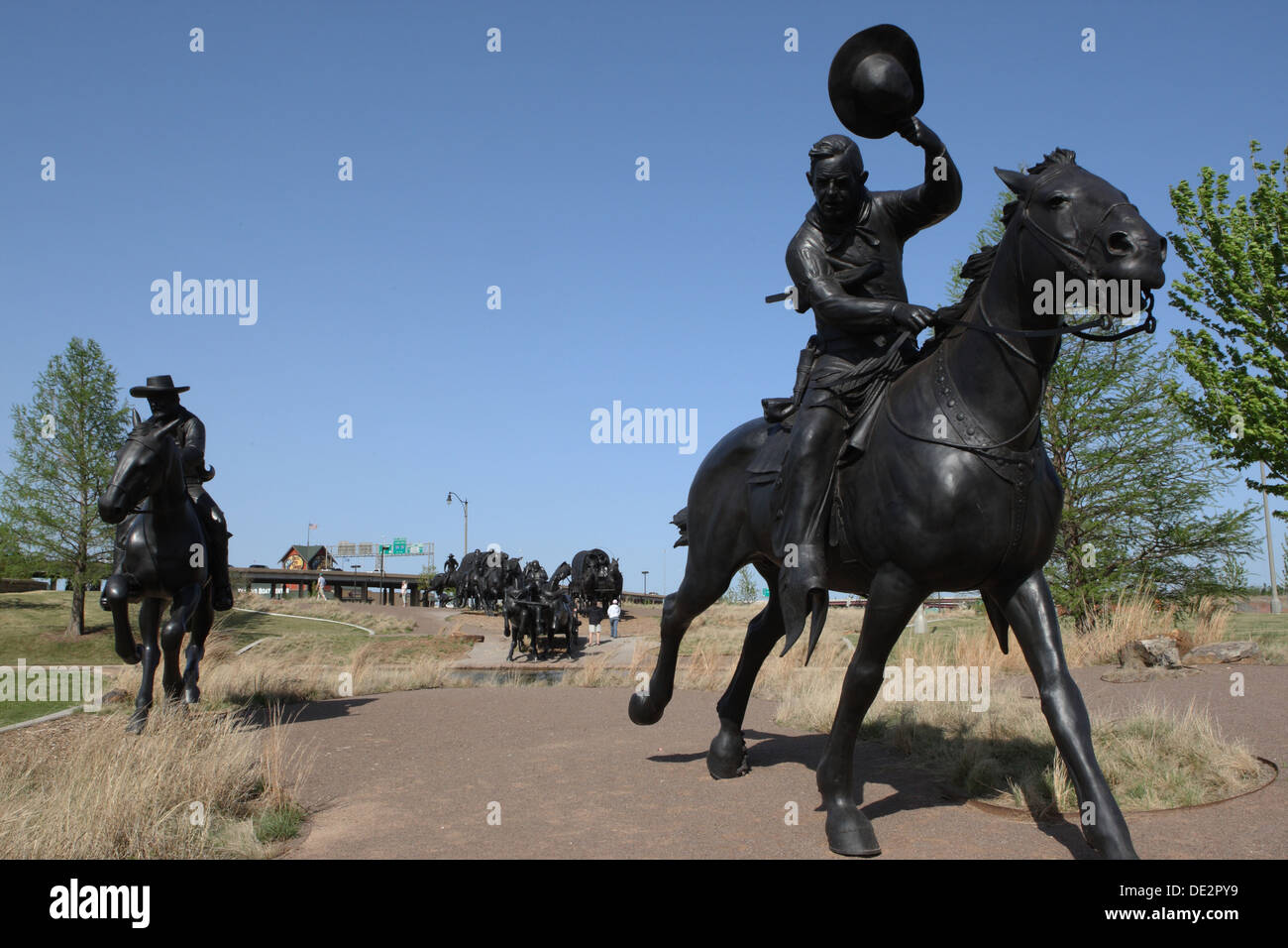 Oklahoma city land run hi-res stock photography and images - Alamy