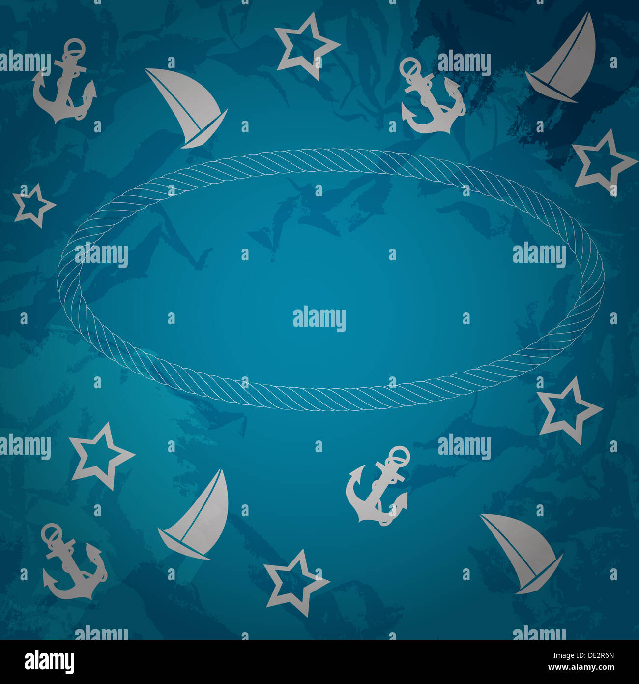 Abstract sea grunge background. Vector illustration Stock Photo - Alamy