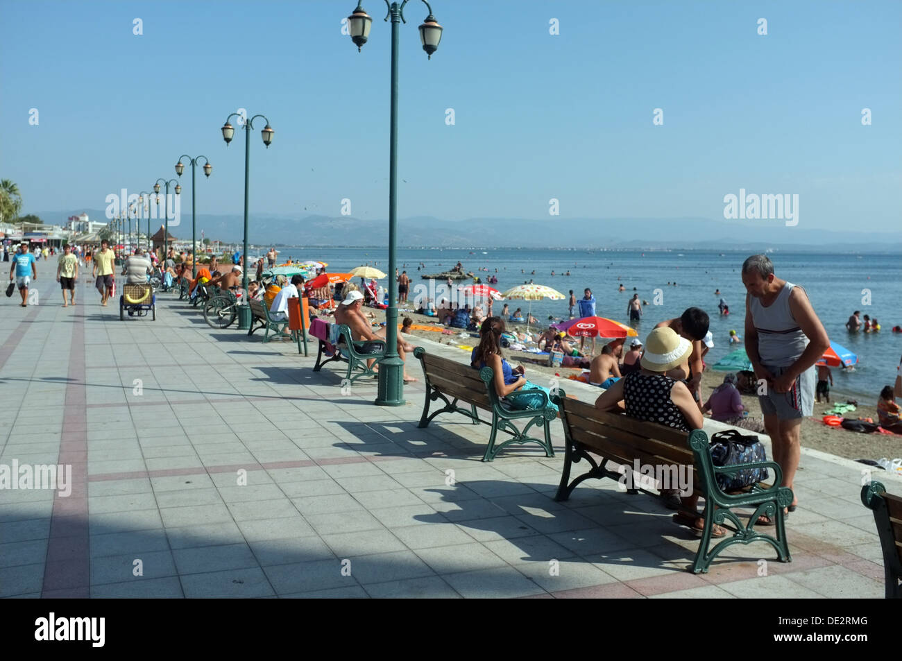 Free local beach in a City Stock Photo - Alamy