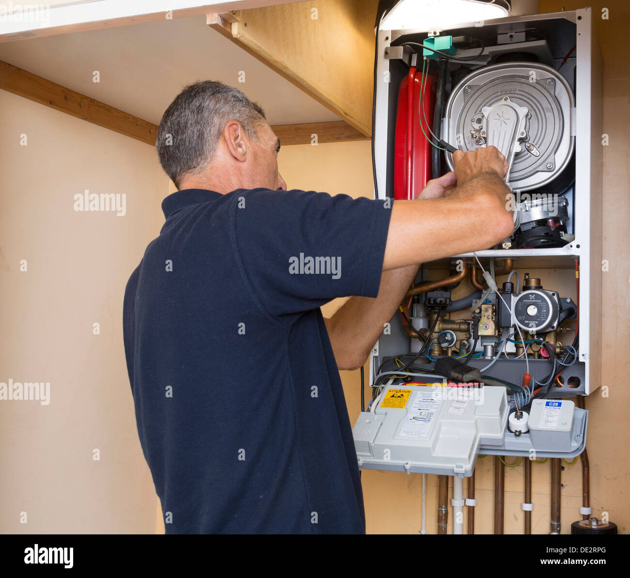 Boiler Repair High Resolution Stock Photography and Images - Alamy