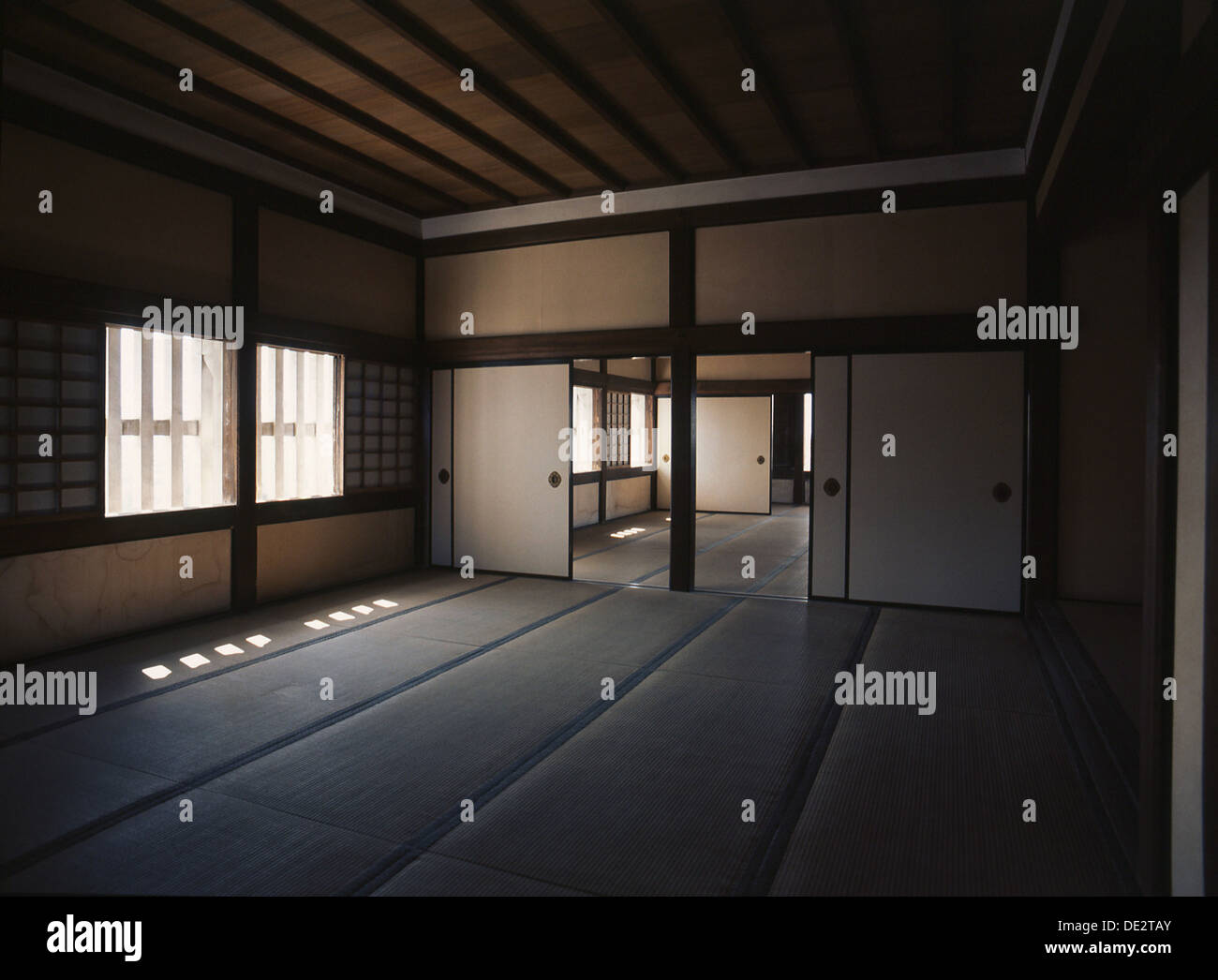 Japanese castle interior hi-res stock photography and images - Alamy