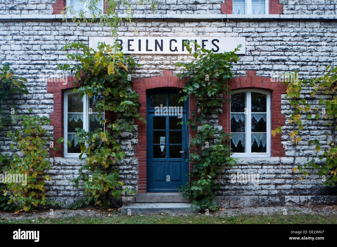 Old railway station of Beilngries, Beilngries, Bavaria, Germany Stock ...