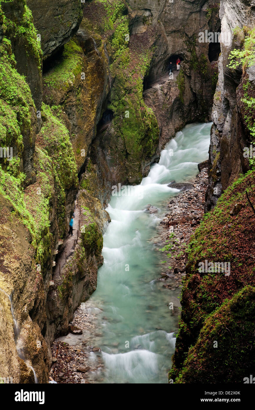 Partnach Gorge, Upper Bavaria, Bavaria, Germany Stock Photo - Alamy