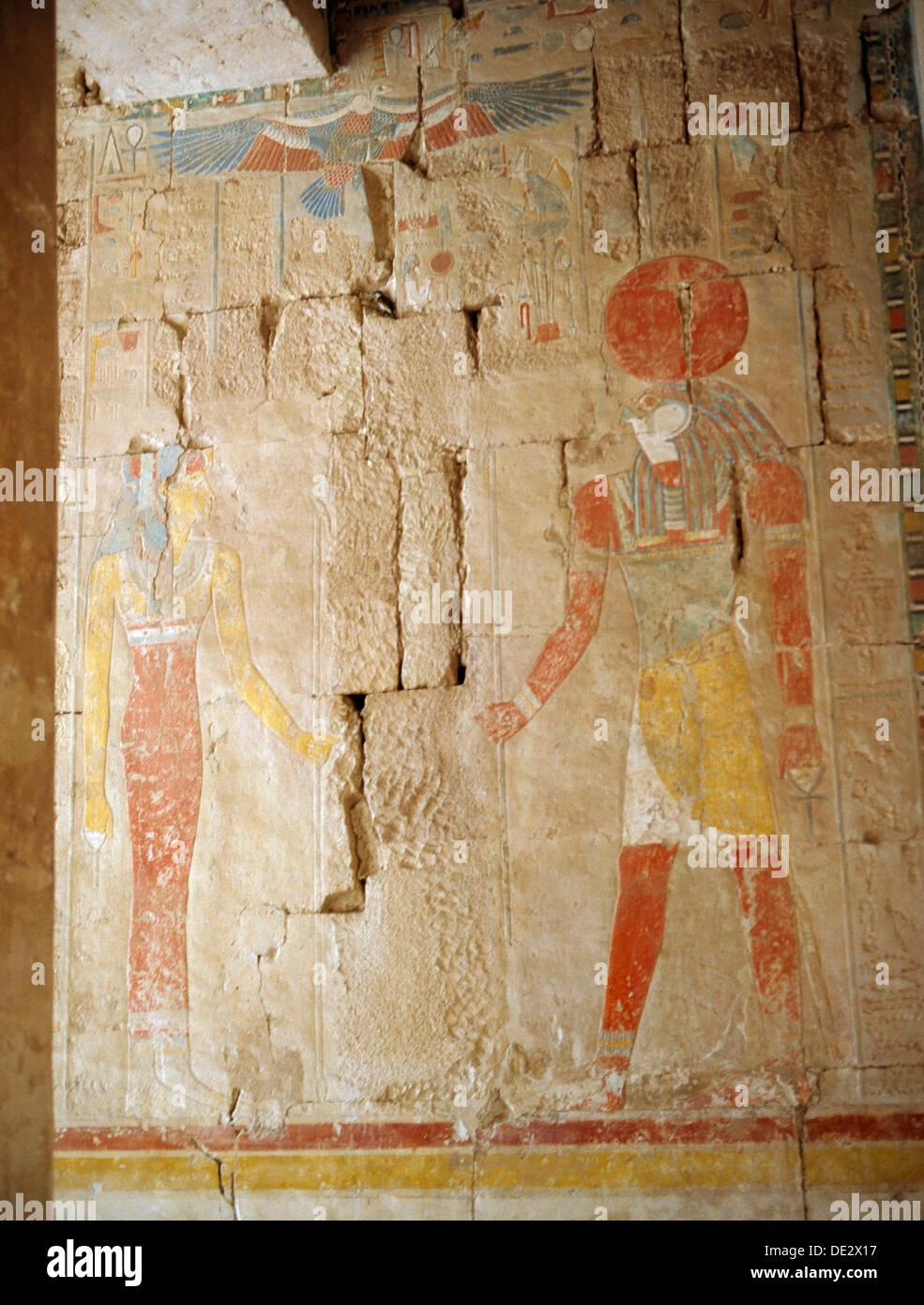 Ra egyptian god painting hi-res stock photography and images - Alamy