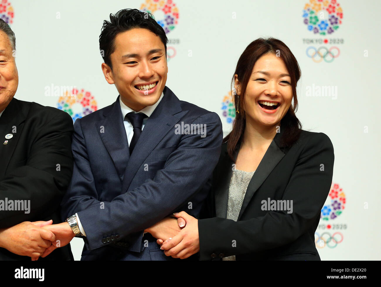 Tokyo, Japan. 10th Sep, 2013. (L to R) Yuki Ota, Mami Sato, September10 ...