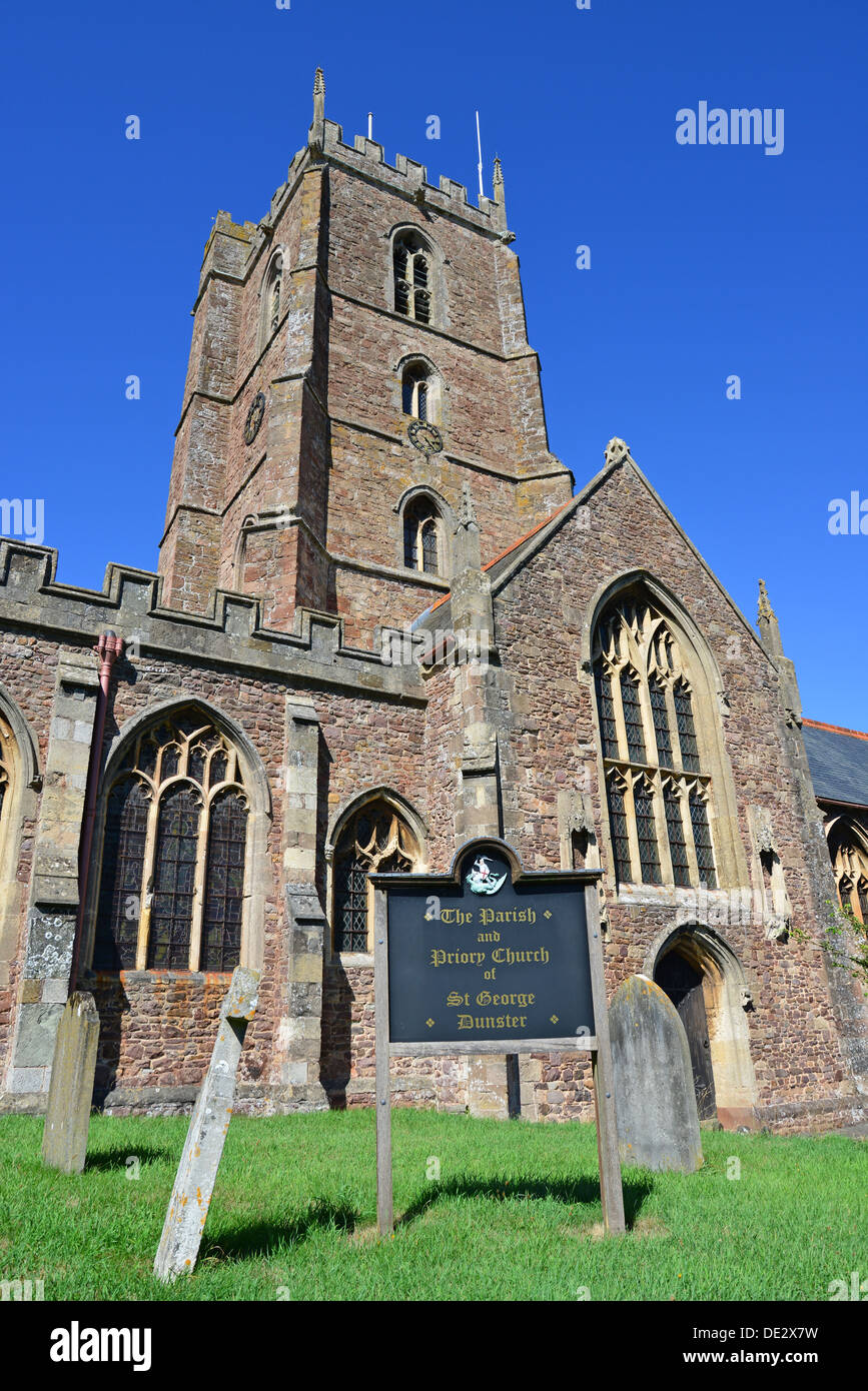 St George's Church, Church Street, Dunster, Somerset, England, United ...