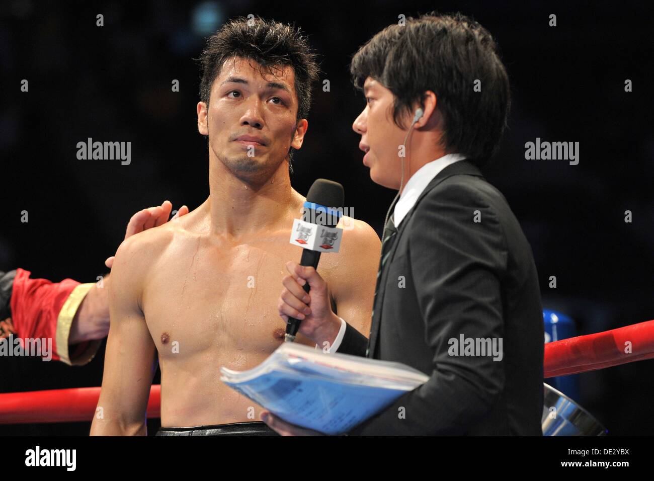 Boxing ring announcer hi-res stock photography and images - Alamy