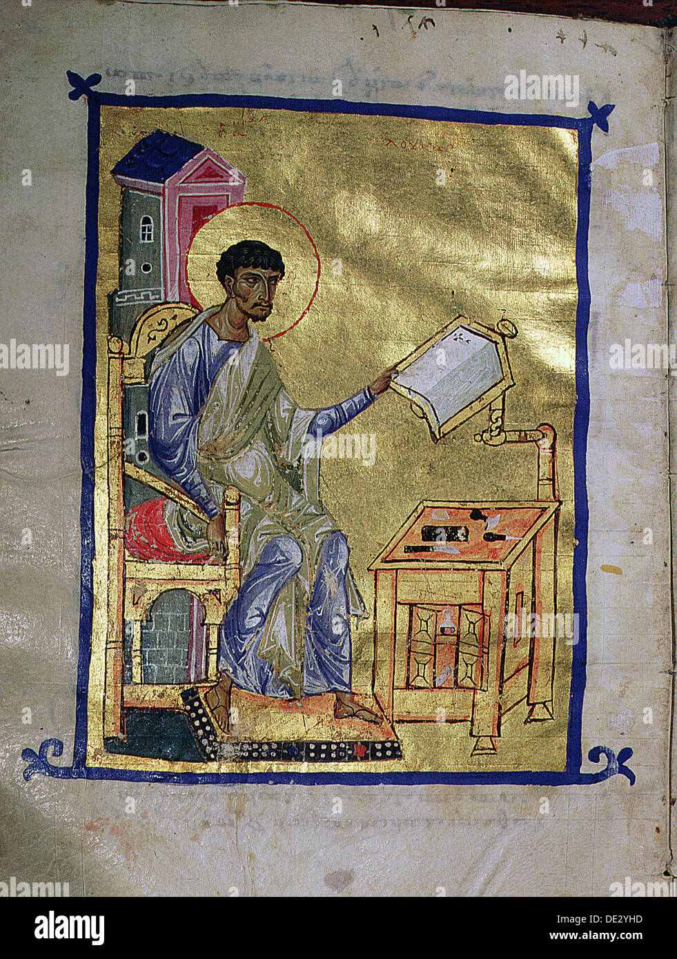 St luke writing hi-res stock photography and images - Alamy