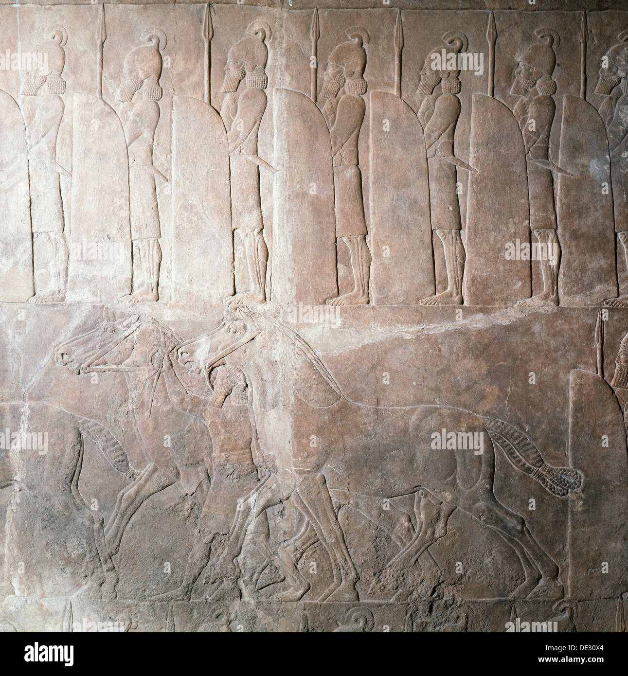 Stone relief from palace ashurbanipal hi-res stock photography and ...