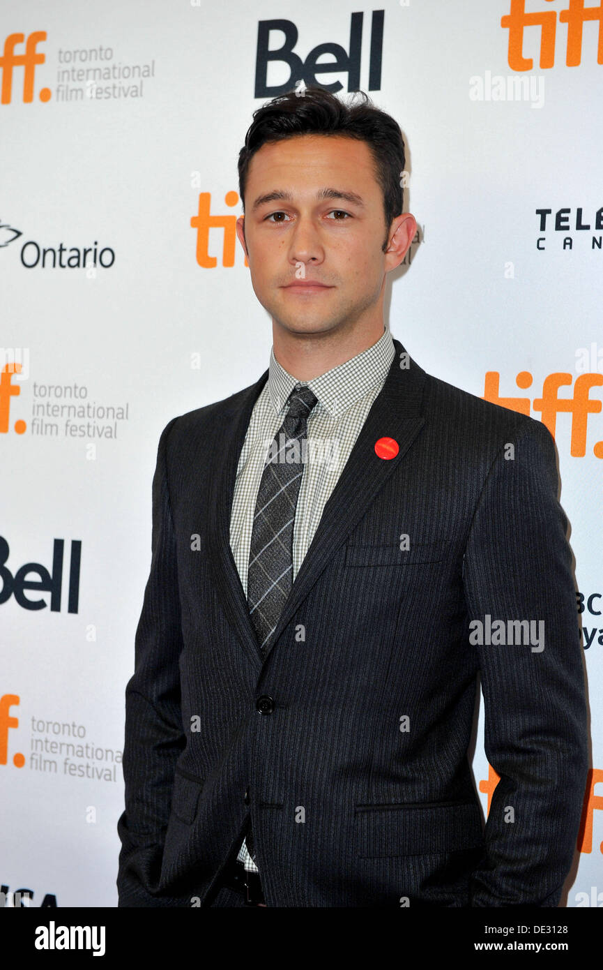 Toronto, Ontario, Canada. 10th Sep, 2013. Actor/filmmaker JOSEPH GORDON ...