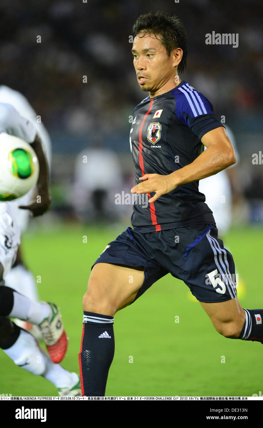 Yokohama, Kanagawa, Japan. 10th Sep, 2013. Yuto Nagatomo (JPN) Football ...