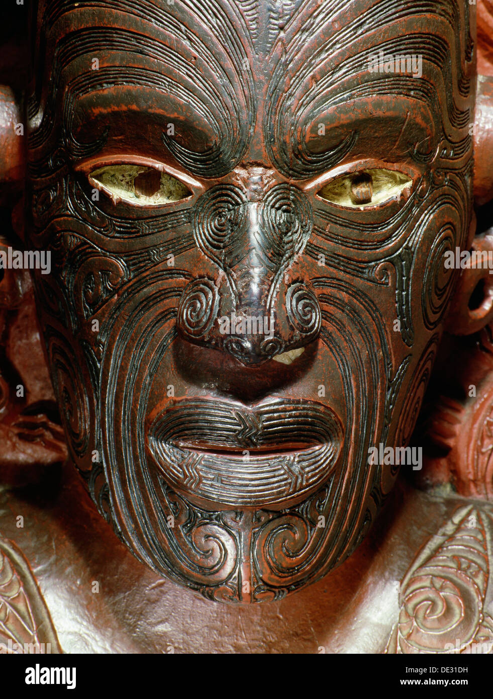 Maori tattoo ancestor hi-res stock photography and images - Alamy