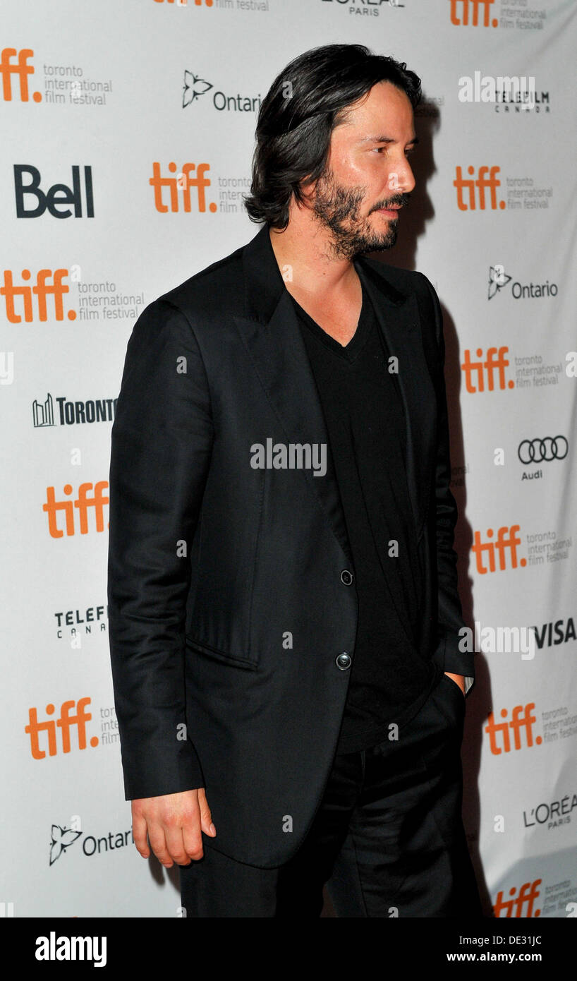 Toronto, Ontario, Canada. 10th Sep, 2013. Actor KEANU REEVES arrives at ...