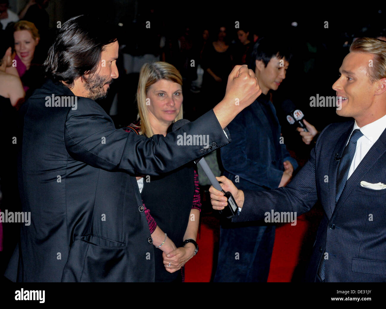 Toronto, Ontario, Canada. 10th Sep, 2013. Actor KEANU REEVES arrives at ...