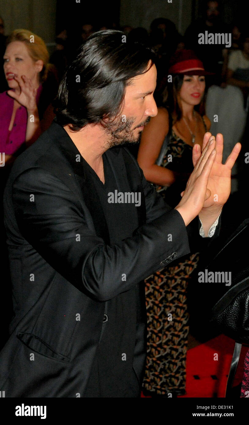 Toronto, Ontario, Canada. 10th Sep, 2013. Actor KEANU REEVES arrives at ...