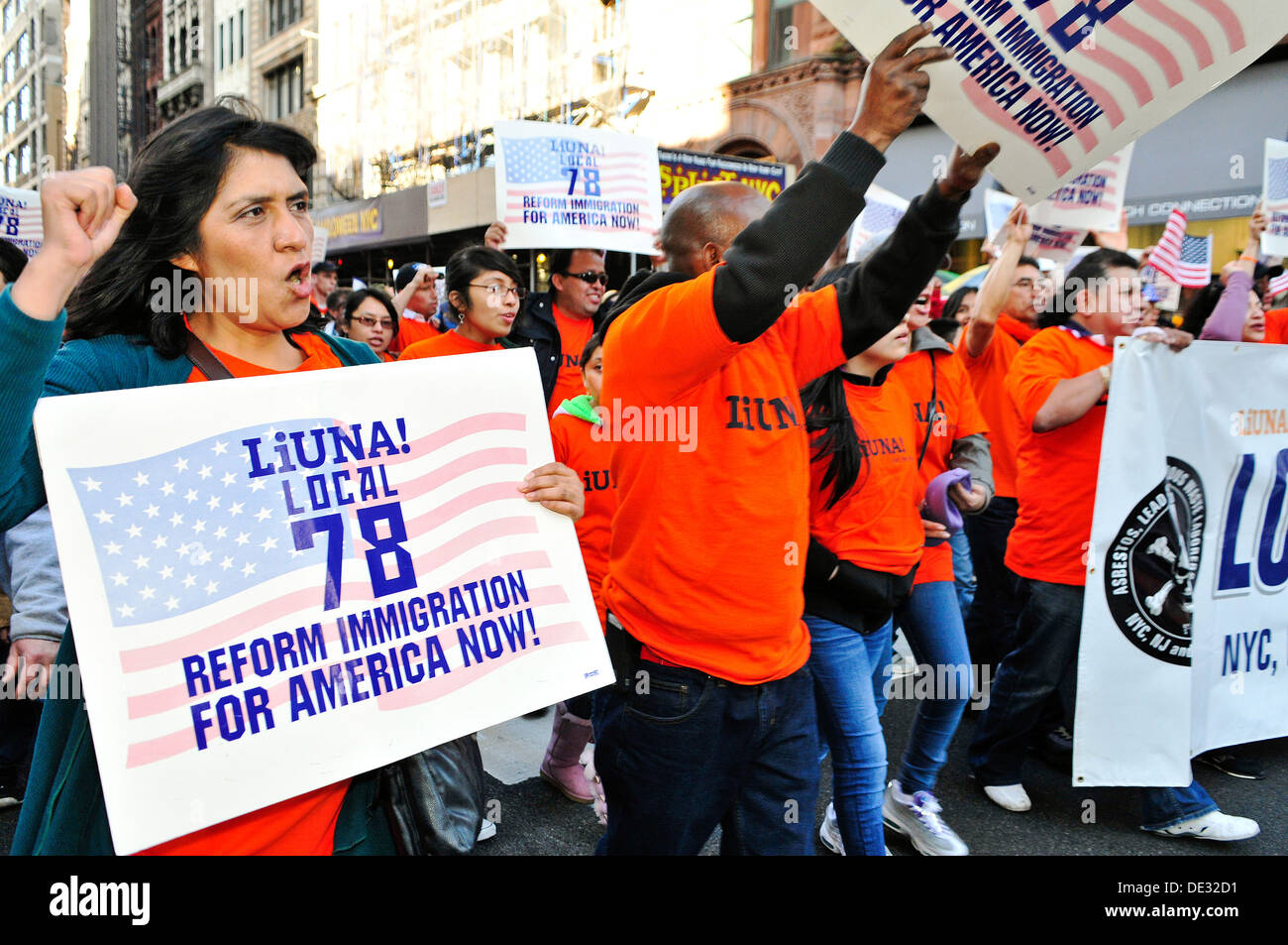 May Day 2013, International Worker’s Day, New York City, Union Square ...